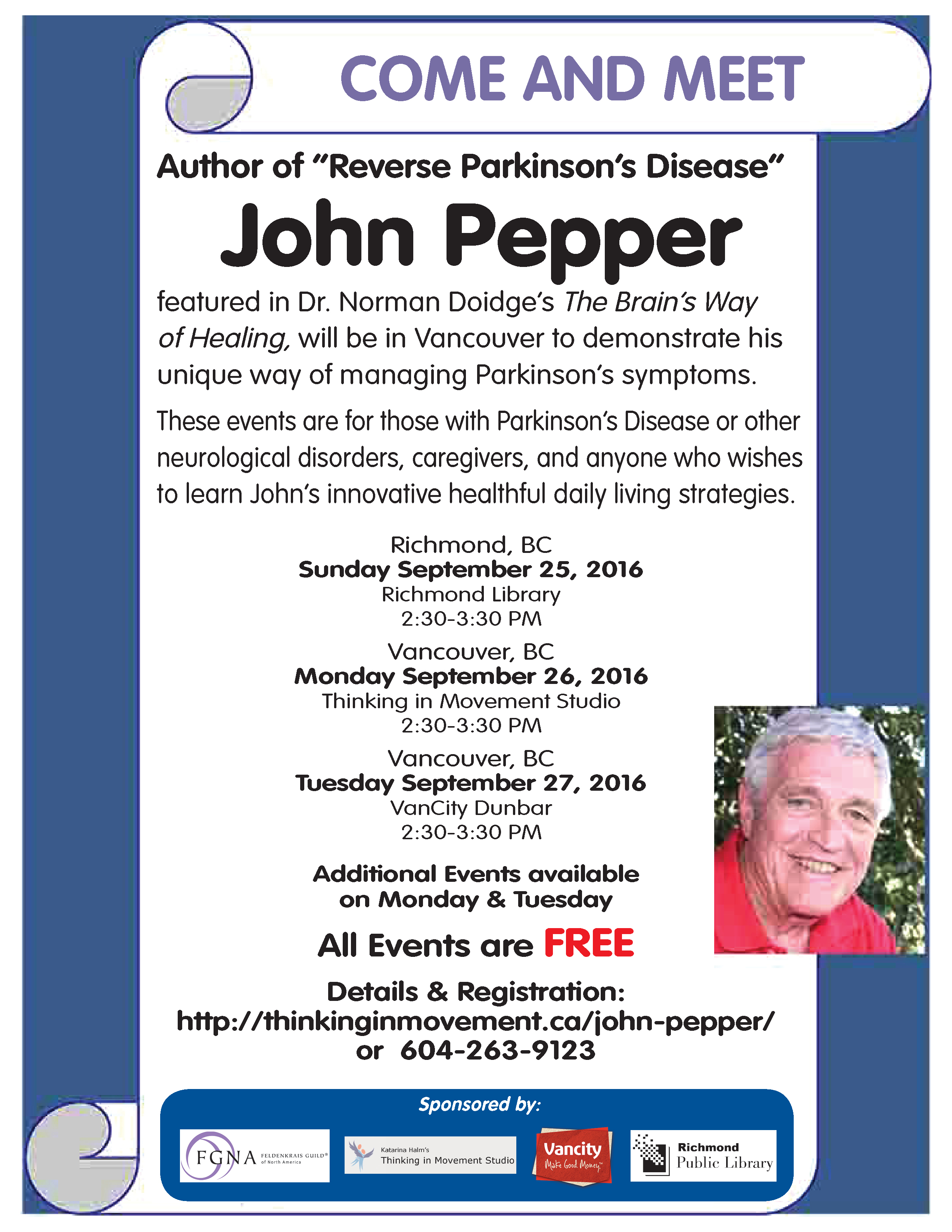 160822 - John Pepper Poster - Welcome to Thinking In Movement Studio